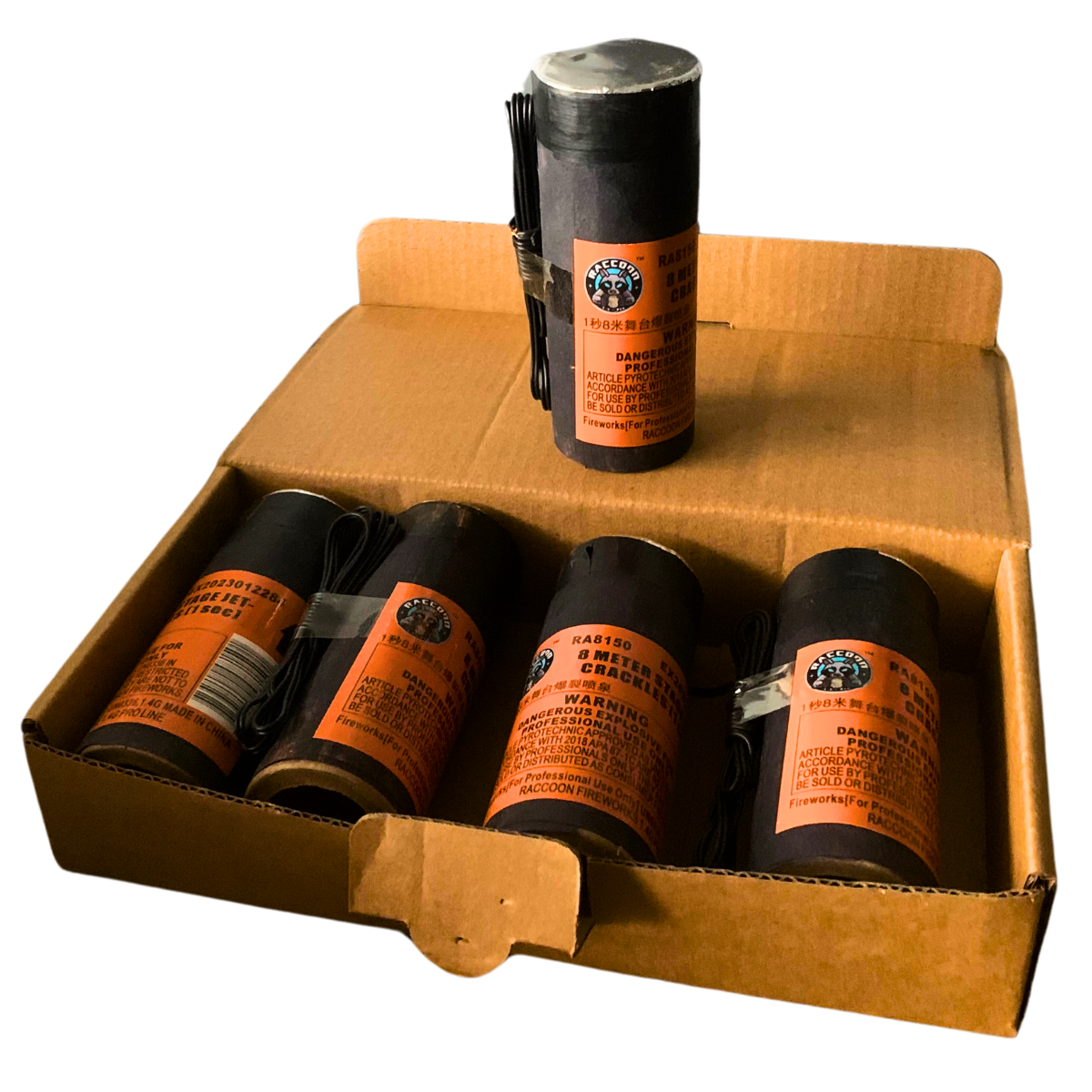 RA8104 - 60 sec 3 meter Stage Fountain - Gold to Silver Pack of 5 ...