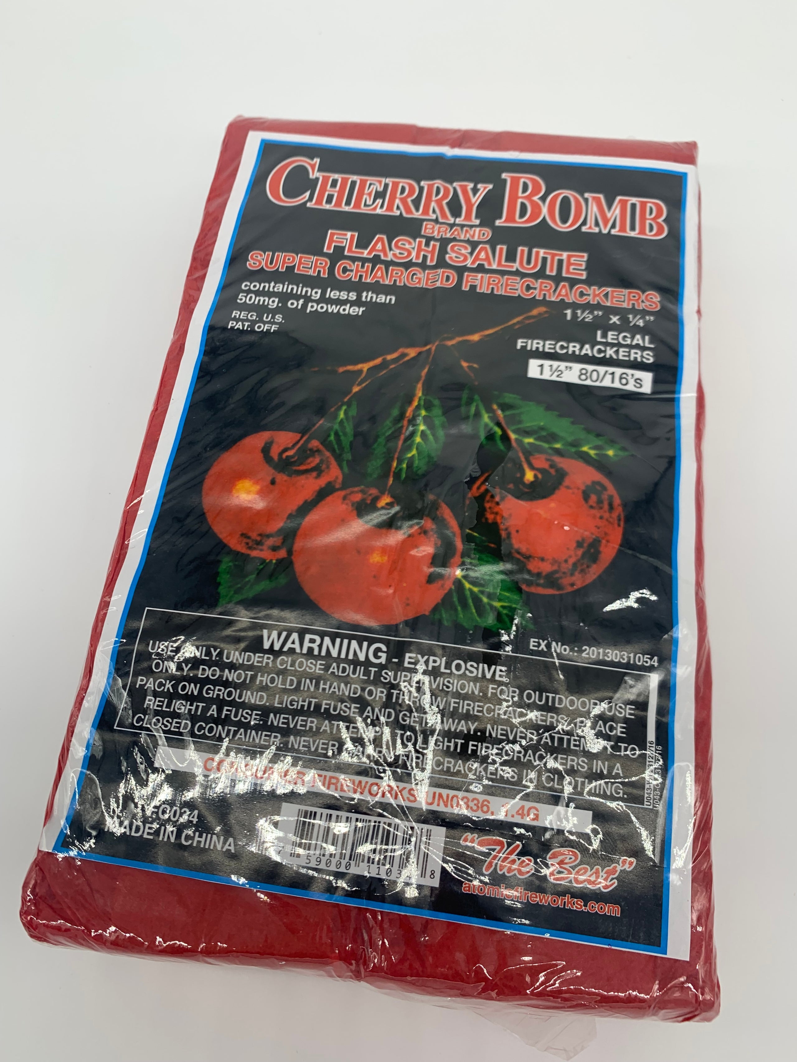 Cherry Bomb Single Pack | Boomville Fireworks, LLC